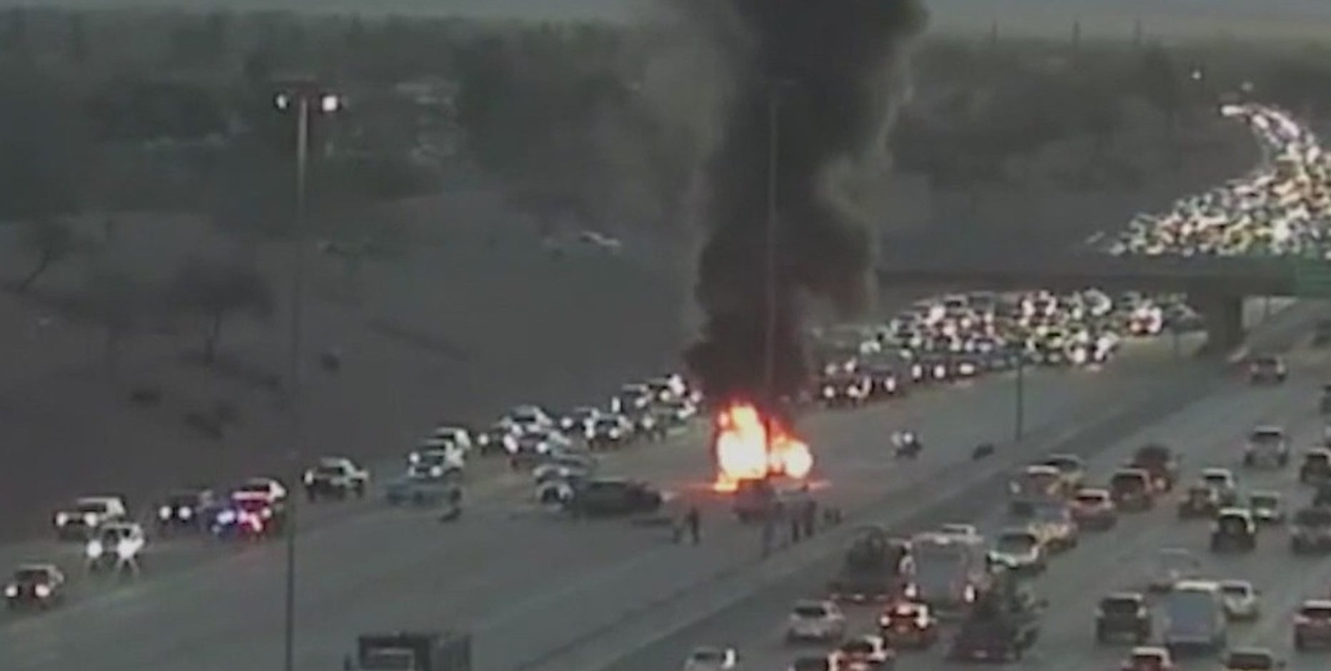 Officer recounts dramatic rescue of woman from fiery U.S. 60 crash ...