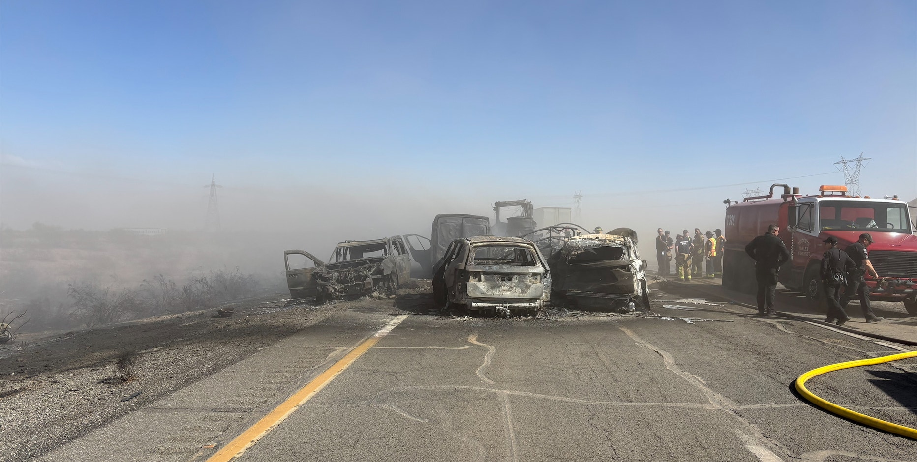 Crash on Interstate 10 leaves 6 dead, cars torched; 1st dust storm this ...