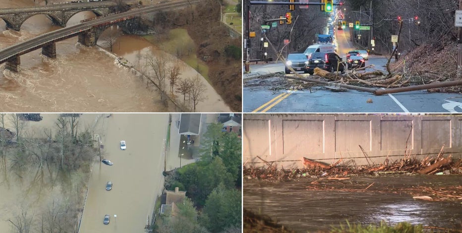Pennsylvania flooding: Brandywine Creek overflows in wake of drenching ...
