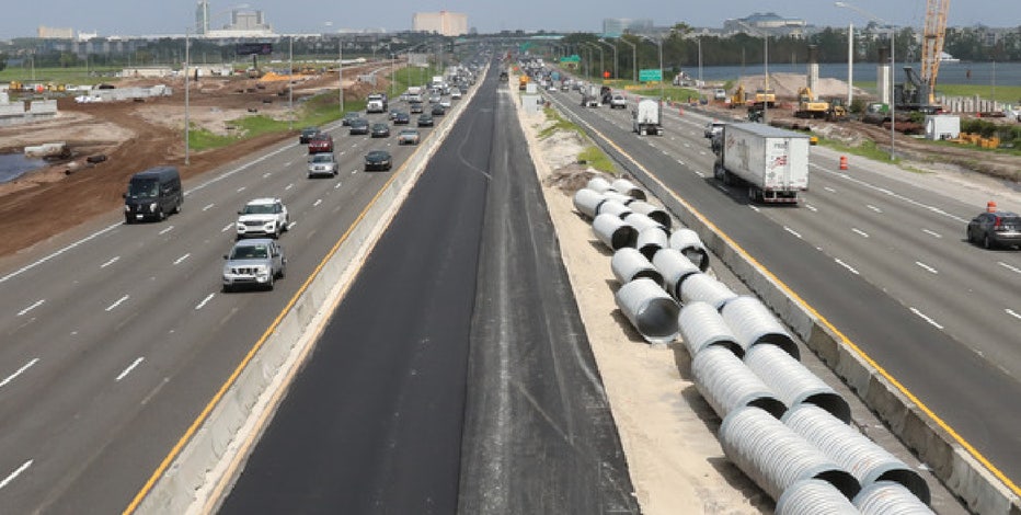 FDOT closes I-4 entrance ramp near SeaWorld Orlando through early 2024