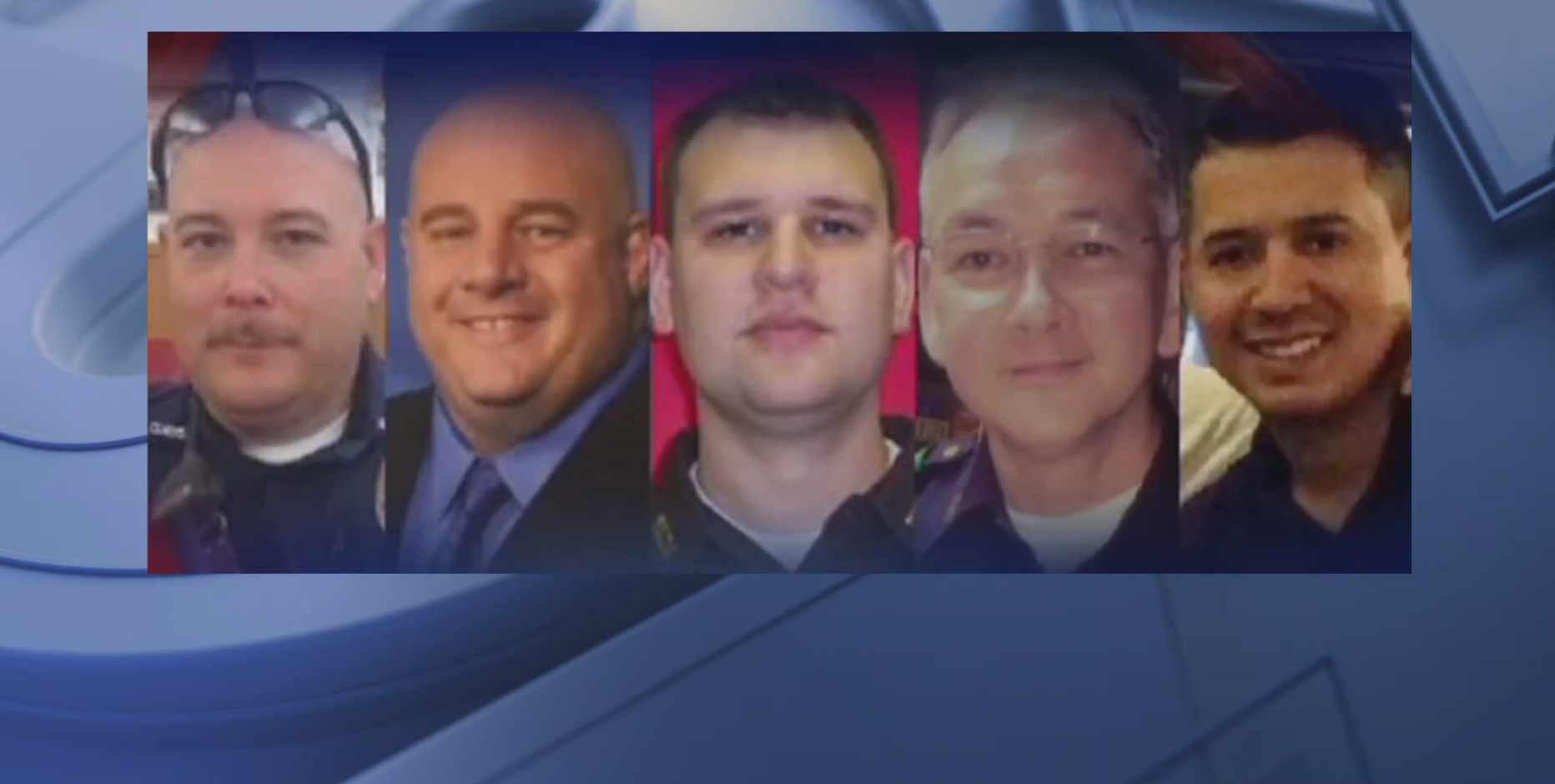 Ceremony held to honor the July 7 Dallas police ambush fallen officers ...