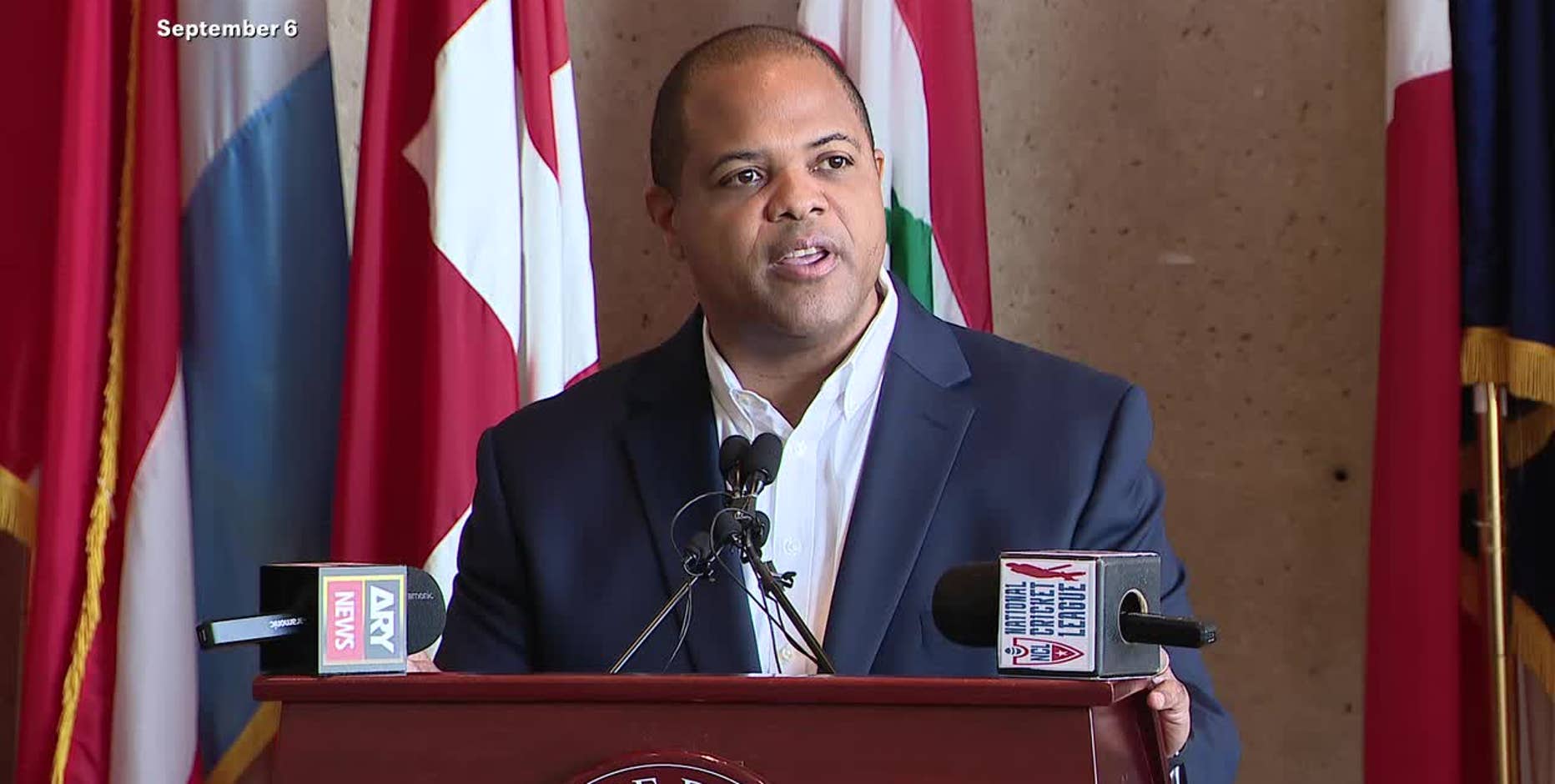 Dallas Mayor Eric Johnson denies plans to seek for higher office after ...