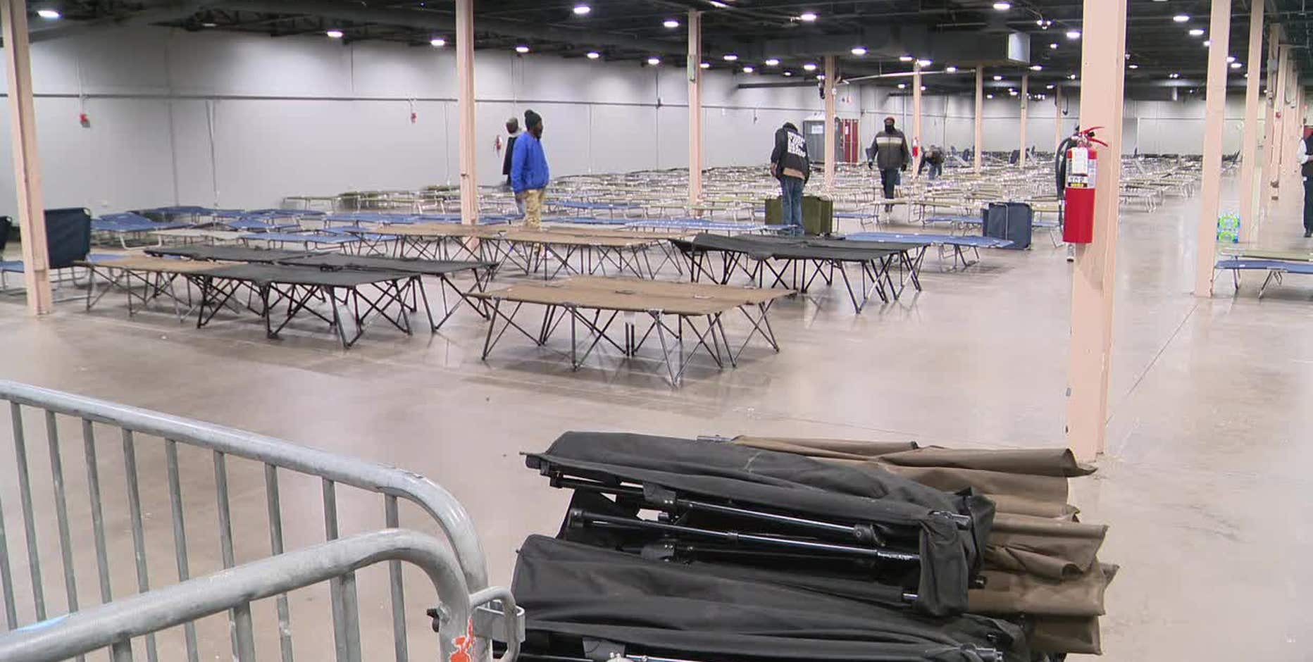 Dallas opens 2 new homeless inclement weather shelters after Fair Park ...