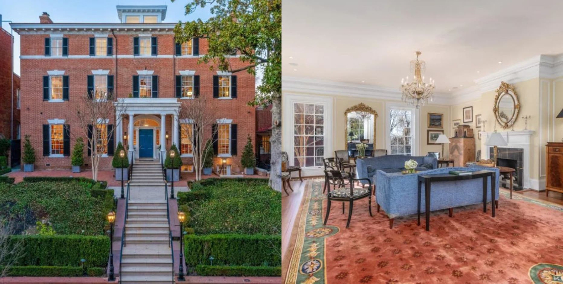 President Kennedy, Jackie Kennedy's first DC home on sale in Georgetown ...