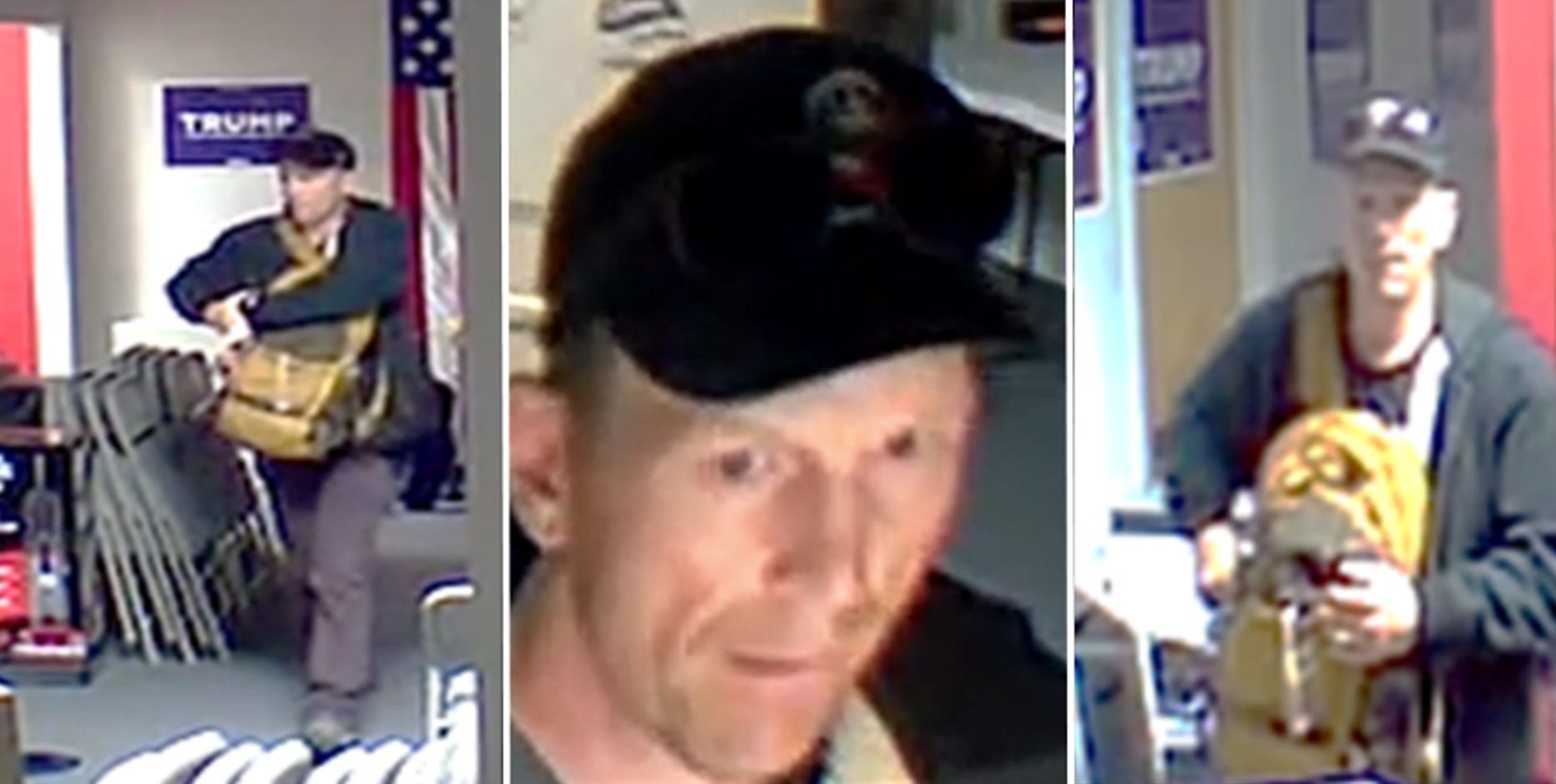 Trump Campaign Office Burglarized In Virginia Suspect With Criminal