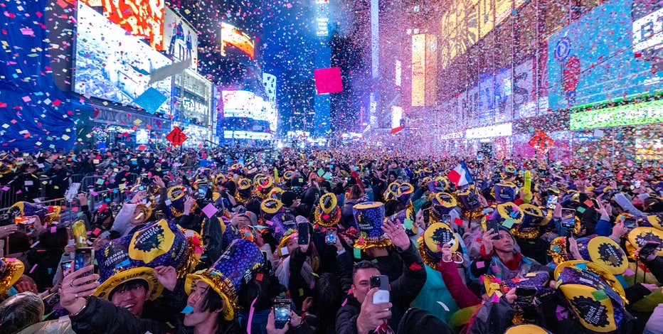 Times Square gears up for 2024 with millions planning to ring in the ...