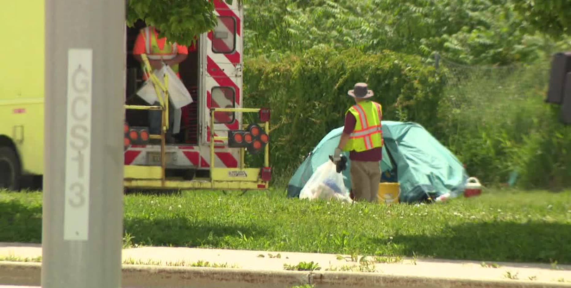 Milwaukee park-and-ride fight; homeless encampments persist | FOX6 ...