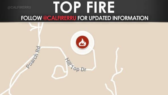 'Fire tornadoes' erupt in York Fire in Mojave Desert