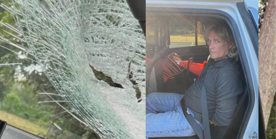 ‘Like Hulk had smashed it’: Renton man speaks out, police investigate ...