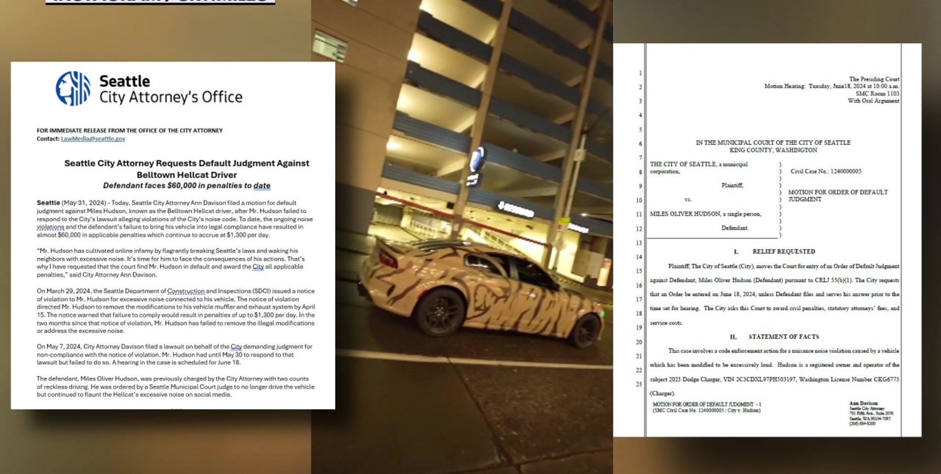 'Belltown Hellcat' fails inspection with Seattle cops | FOX 13 Seattle