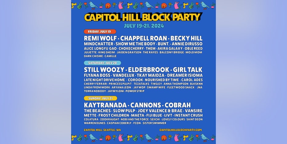 Bumbershoot 2024 arts lineup, tickets | FOX 13 Seattle Bumbershoot 2024 arts lineup, tickets | FOX 13 Seattle