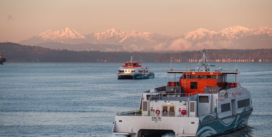 Kingston-Seattle fast ferry service to resume Saturday | FOX 13 Seattle