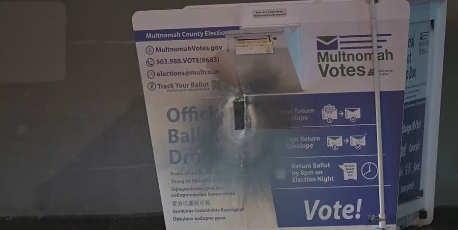 VIDEO: Vancouver, WA ballot box explosion caught on camera | FOX 13 Seattle