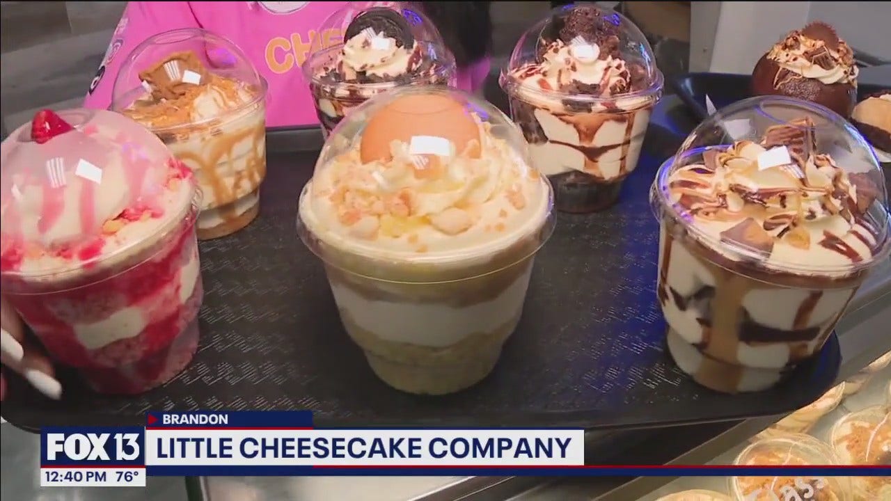33 different flavors of cheesecake at Brandon bakery | FOX 13 Tampa Bay