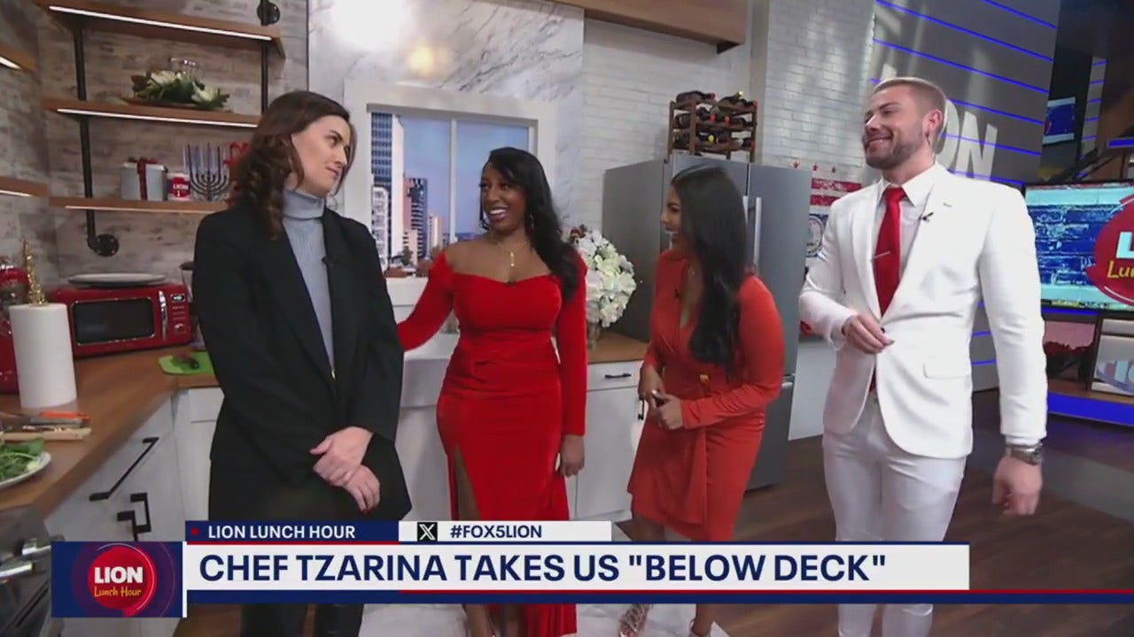 Chef Tzarina takes us Below Deck | FOX 5 DC