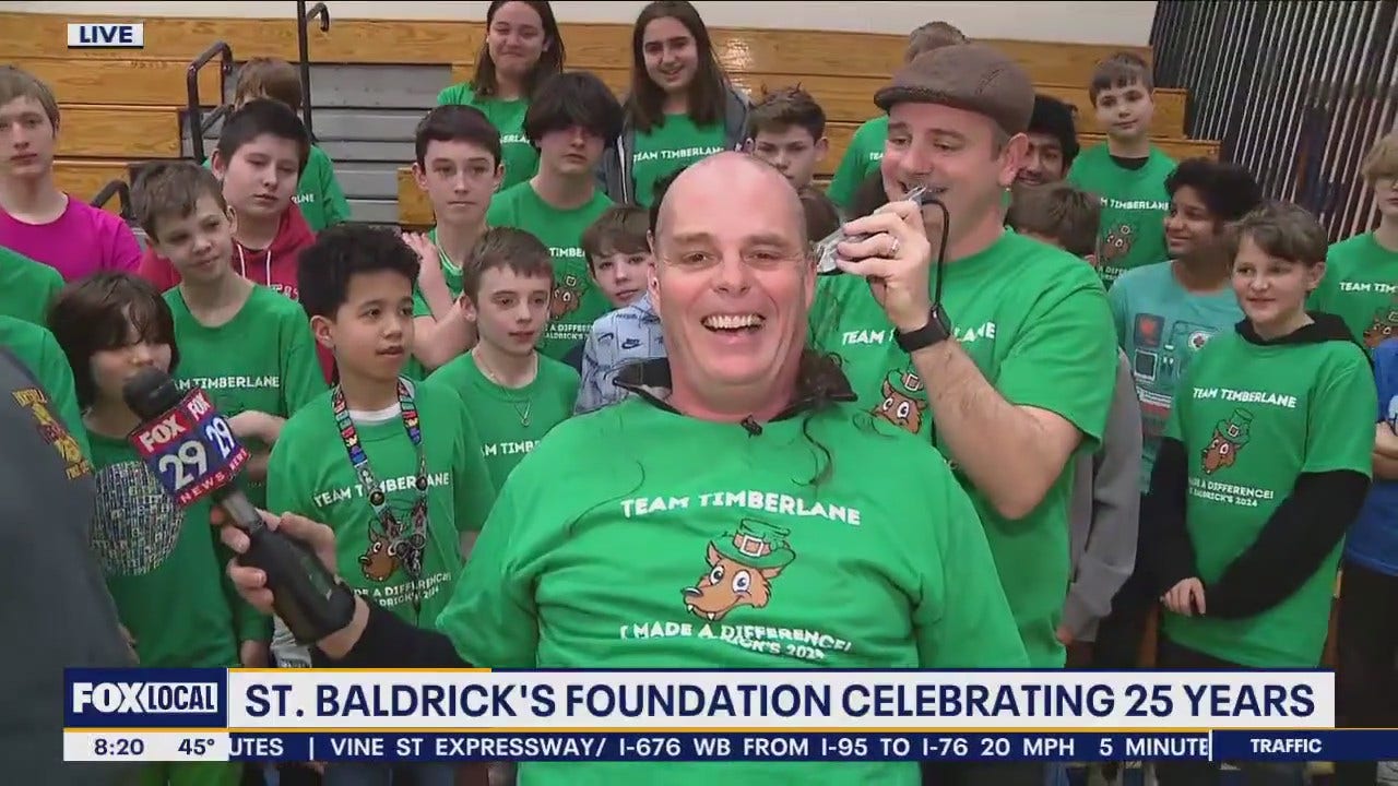 Hank Flynn gets his head shaved for a great cause | FOX 29 Philadelphia