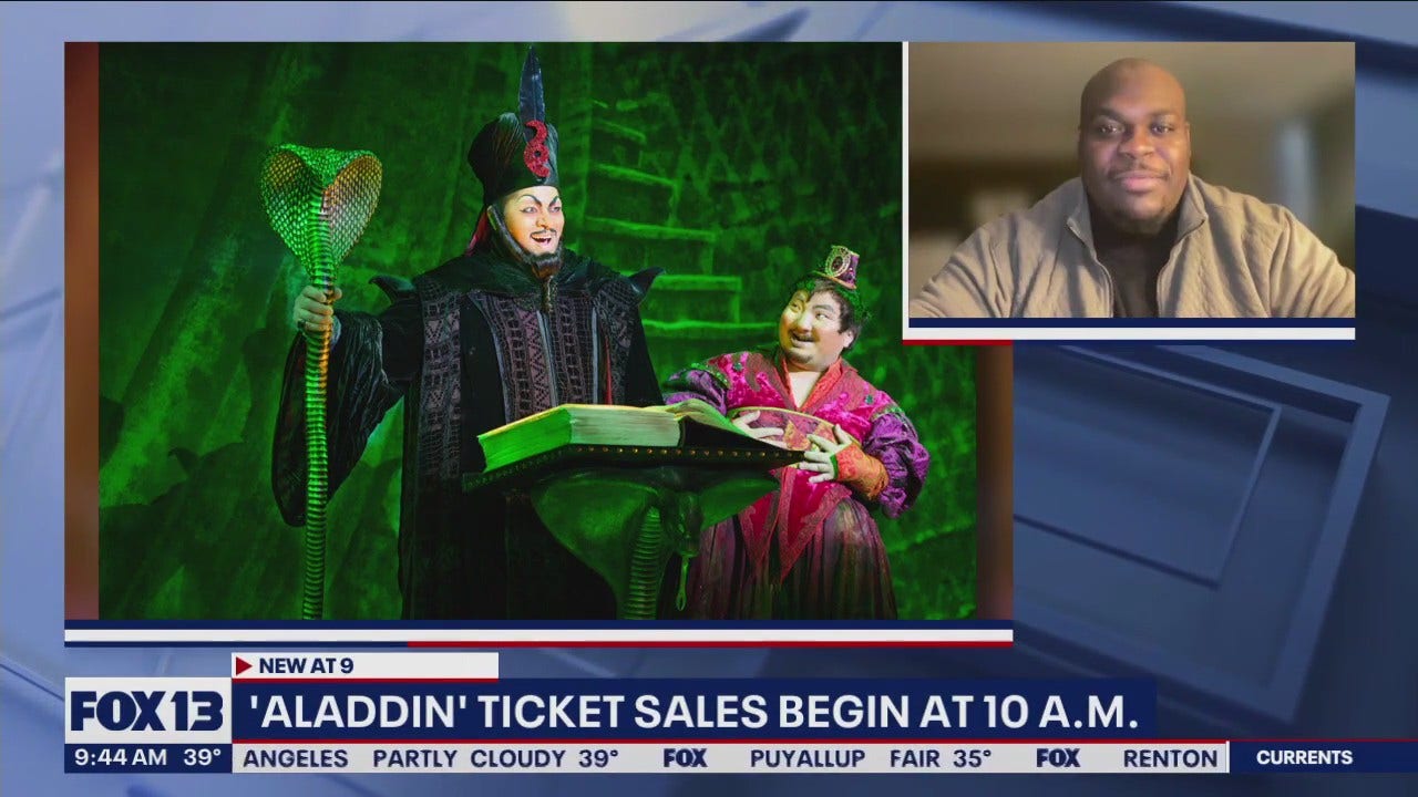 'Aladdin' coming to the Paramount in 2024 | FOX 13 Seattle