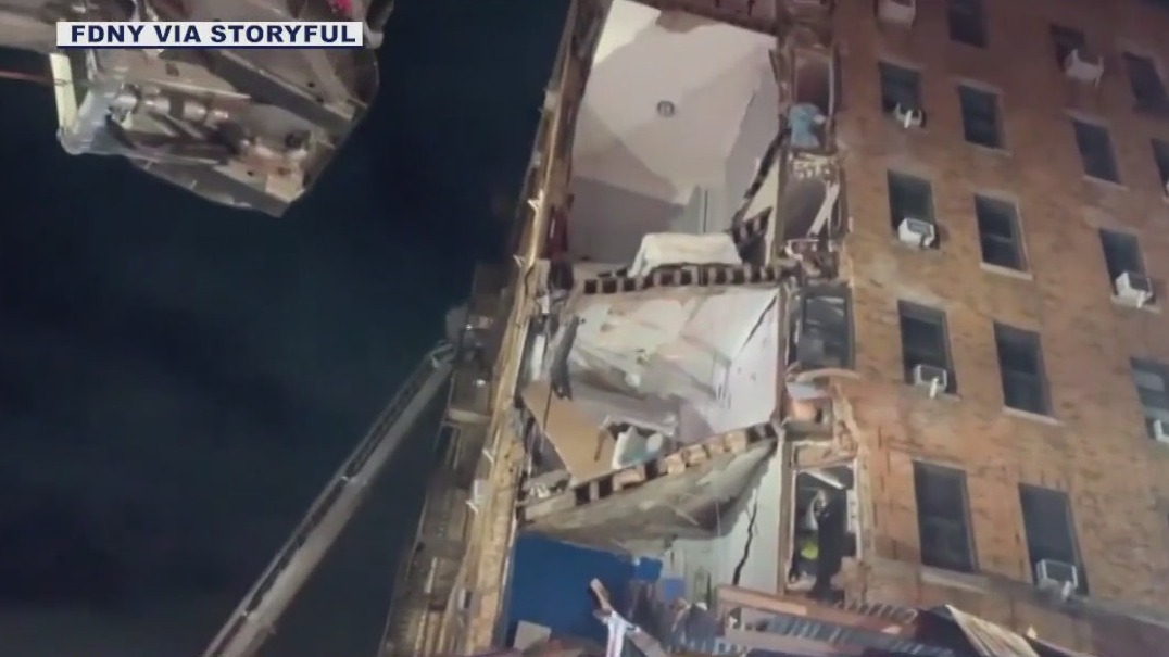 Bronx building collapse displaces 138 residents | FOX 10 Phoenix