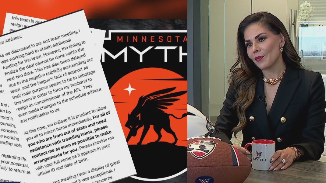 Minnesota Myth season reportedly abruptly ending | FOX 9 Minneapolis-St ...