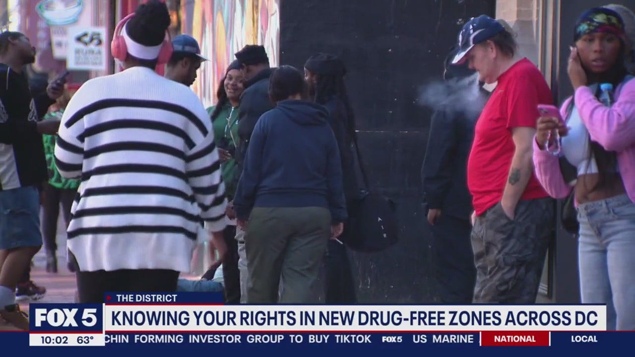 Knowing your rights in new Drug-Free Zones across DC | FOX 5 DC