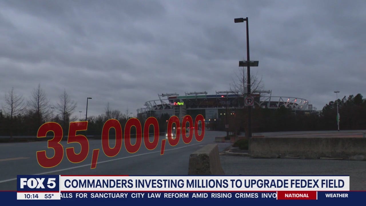 Commanders investing millions to upgrade FedEx Field | FOX 5 DC