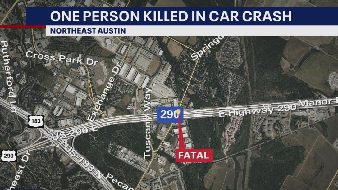 1 killed in crash on 290 in northeast Austin | FOX 7 Austin