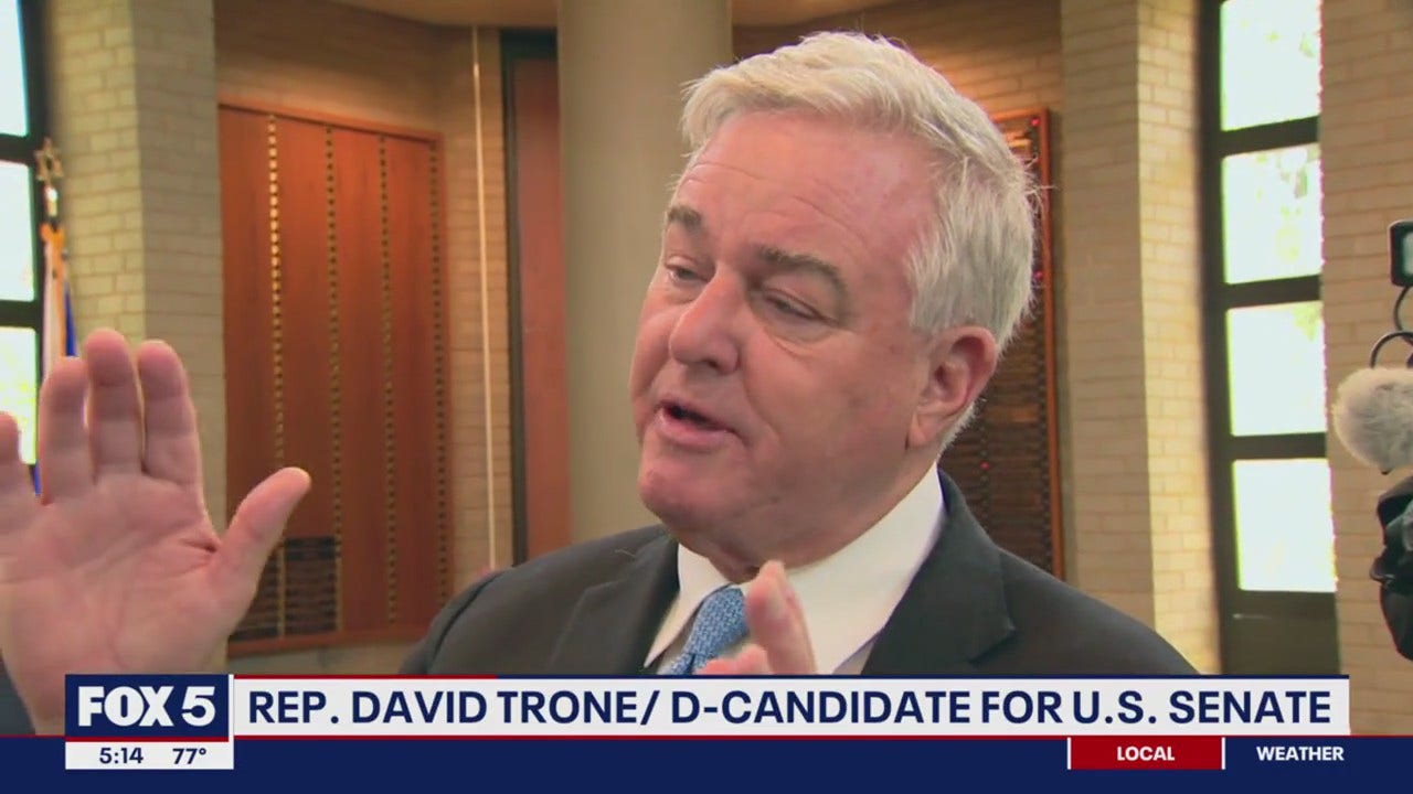 Maryland Rep. David Trone yells at FOX 5 when asked to explain his social media posts on police ...