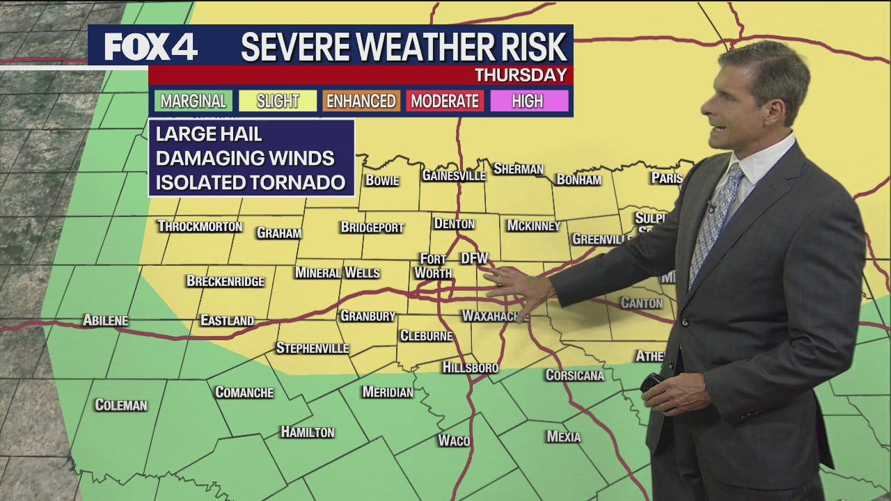 Dallas Weather: May 22 overnight forecast | FOX 4 Dallas-Fort Worth