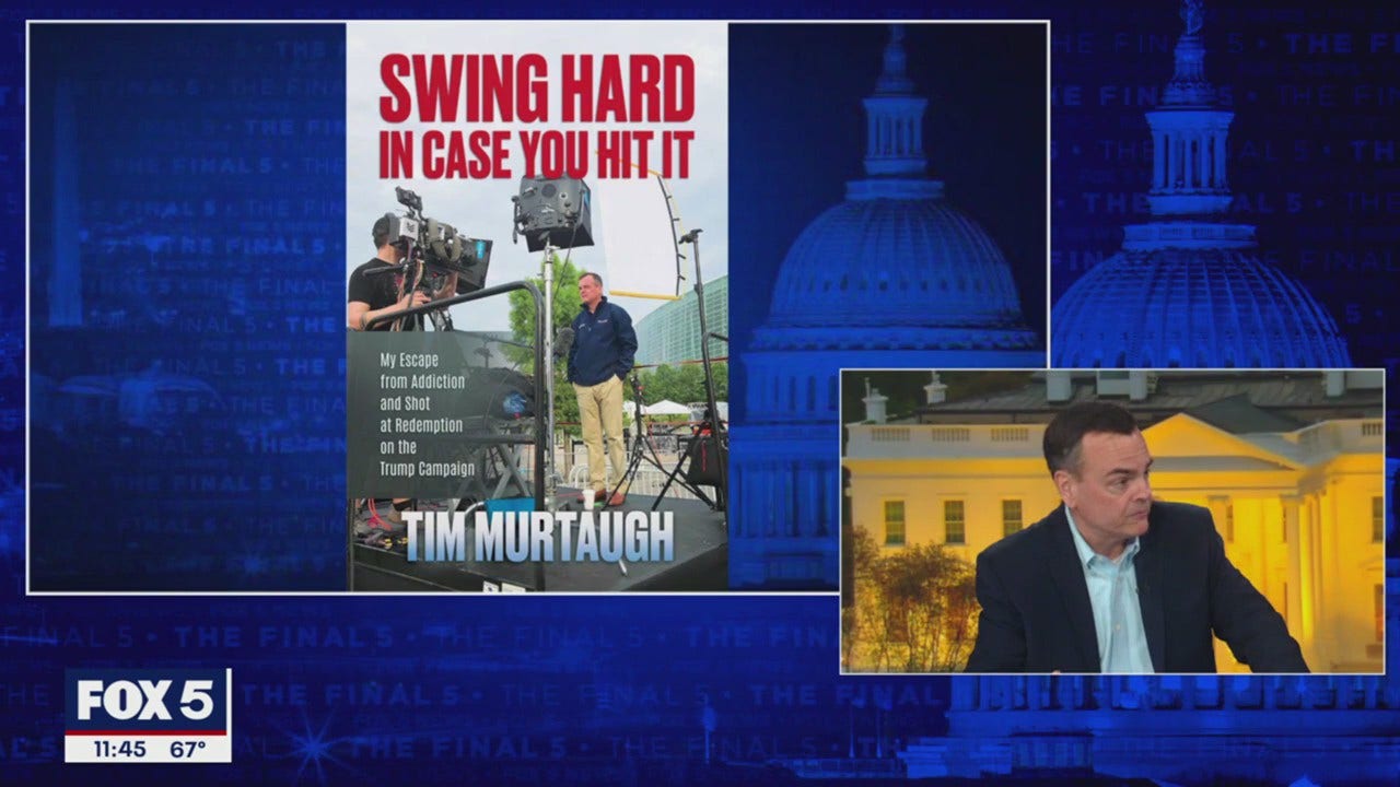 Tim Murtaugh on "Swing Hard In Case You Hit It" | FOX 5 DC