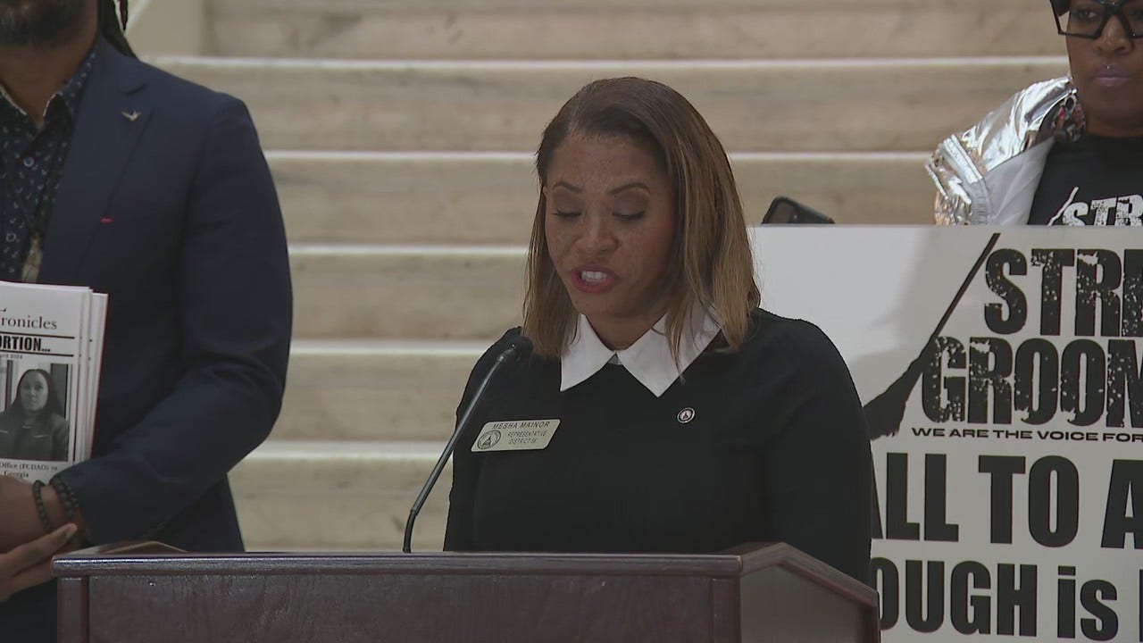 RAW: Rep. Mesha Mainor press conference | FOX 5 Atlanta