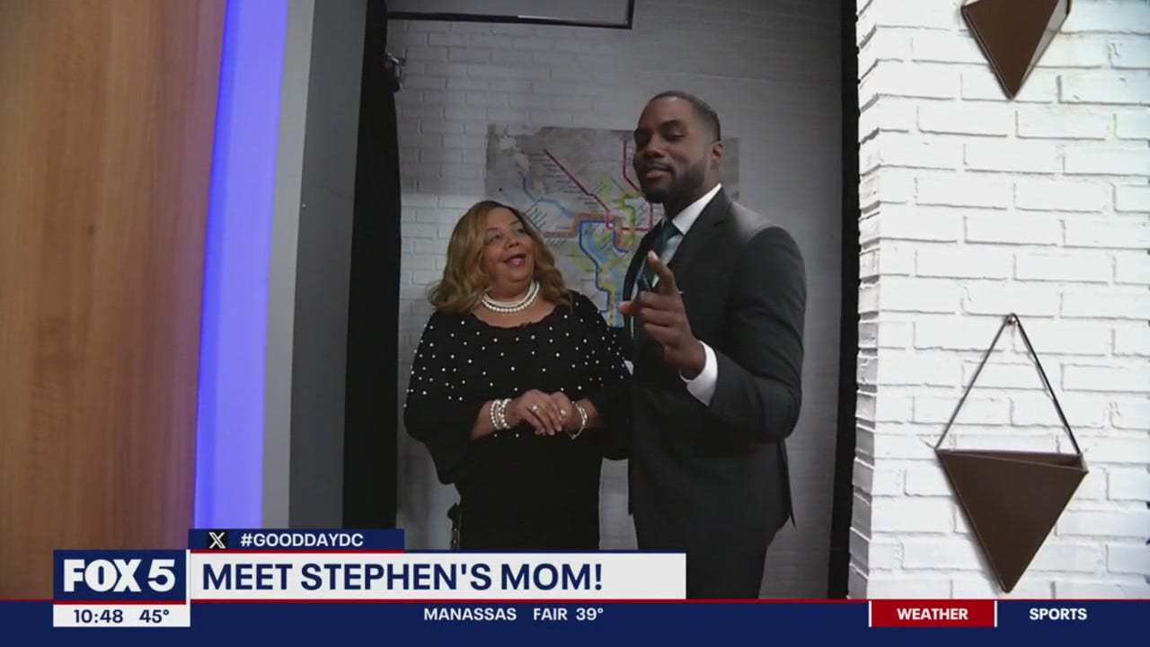 Stephen Graddick’s mom visits FOX 5 | FOX 5 DC