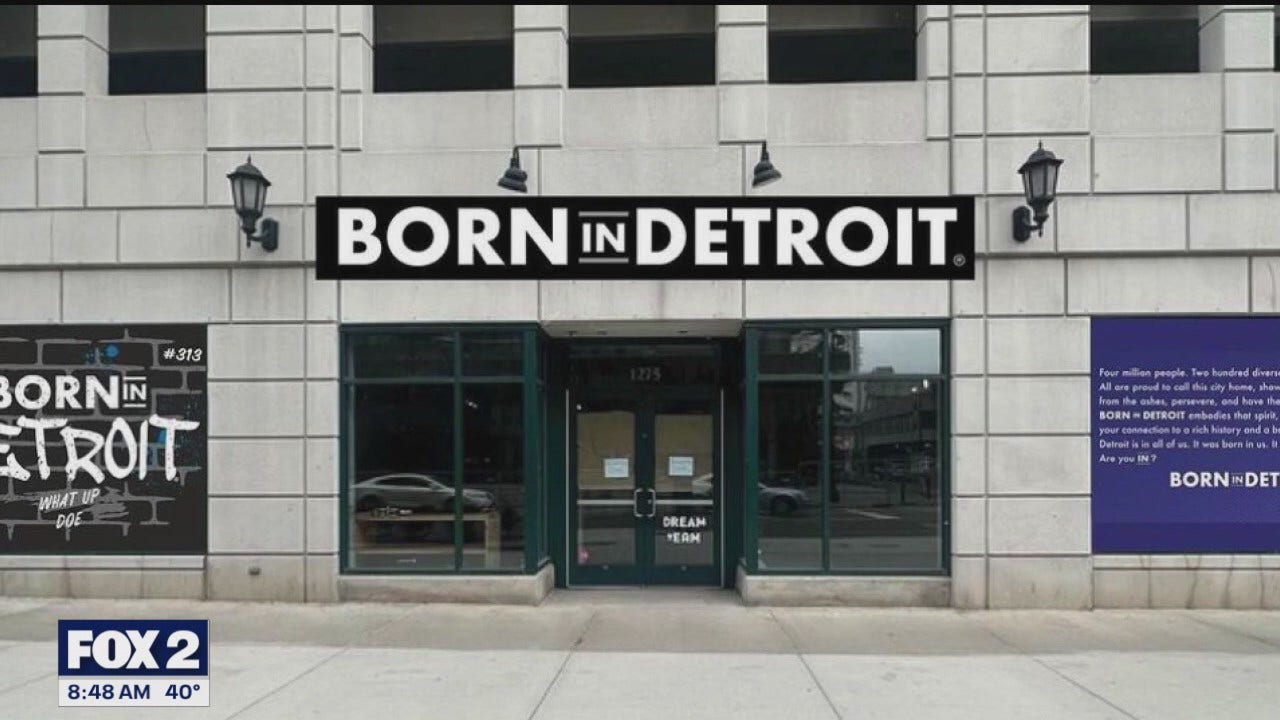 Born in Detroit cuts the ribbon on new pop-up store in Downtown | FOX 2 ...
