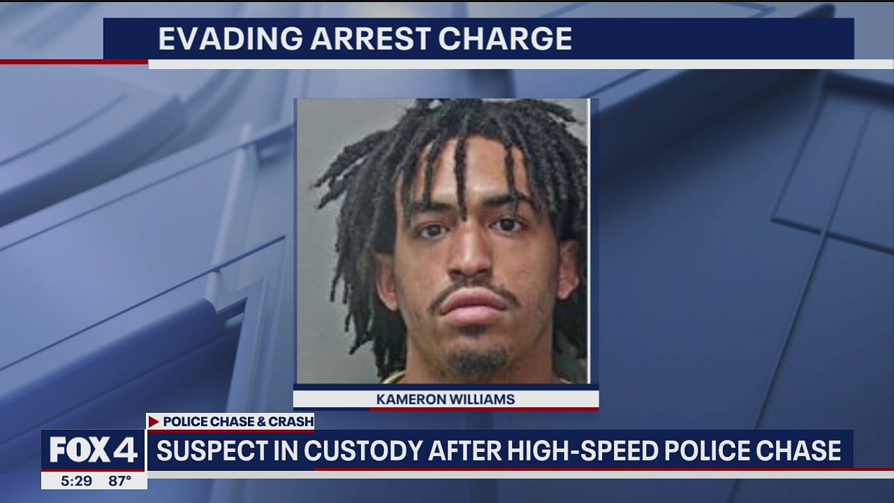 Driver Arrested After Leading Police On High Speed Chase From Fort