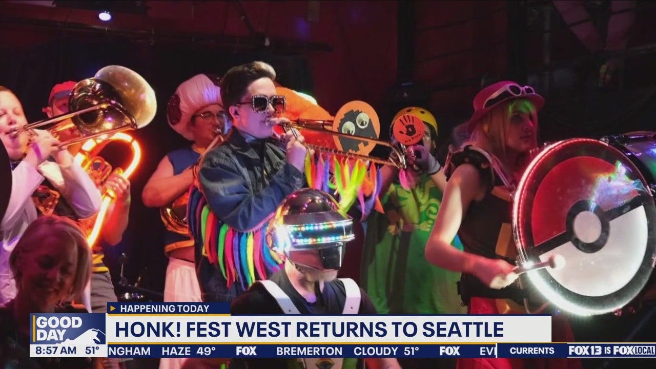 Honk! Fest West returns to Seattle | FOX 13 Seattle