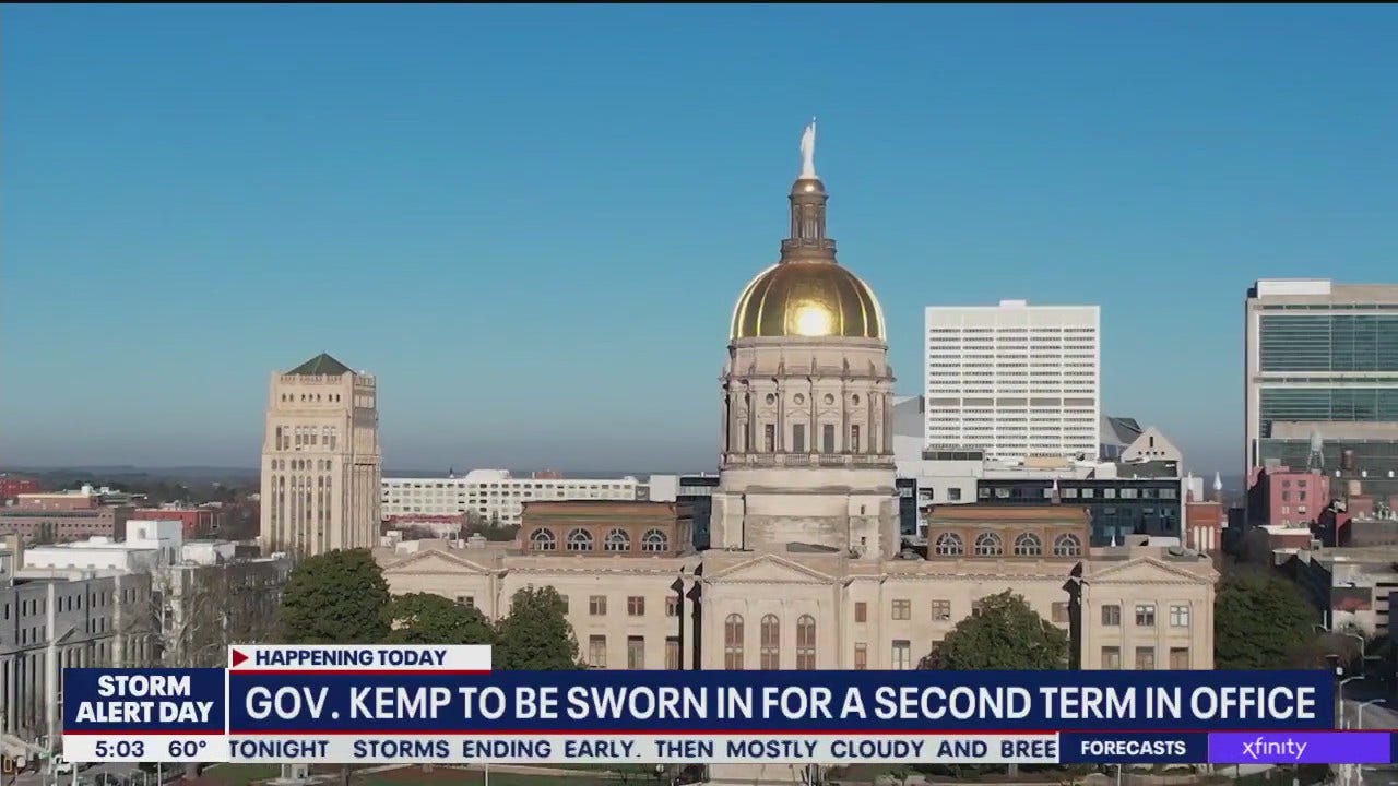 Gov. Brian Kemp to be sworn in for second term | FOX 5 Atlanta