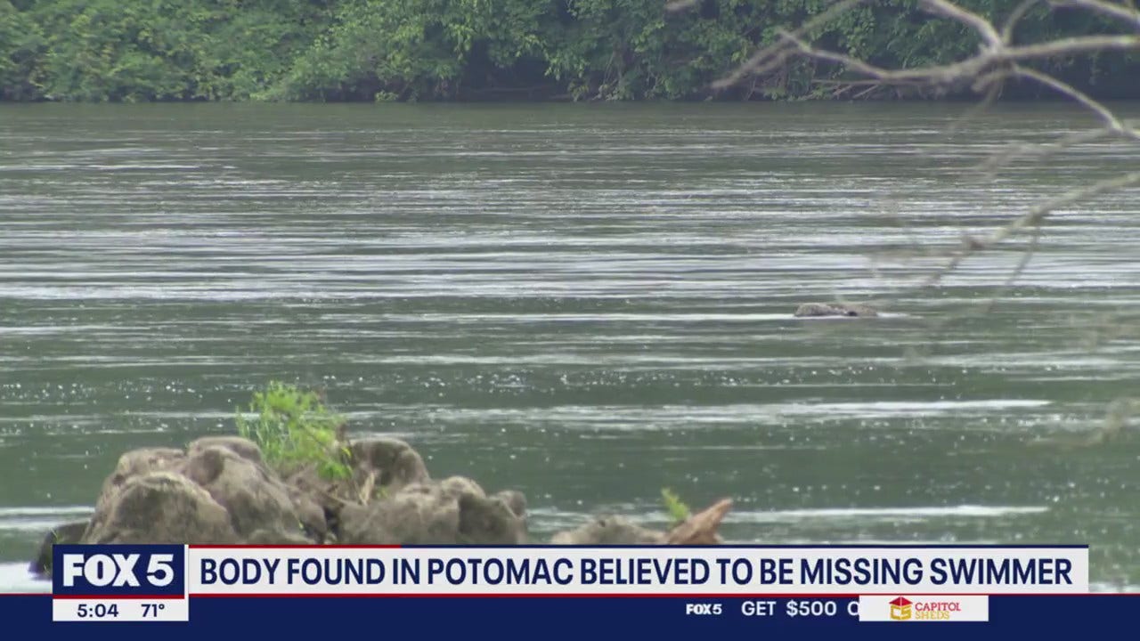 Body found in Potomac believed to be missing swimmer | FOX 5 DC