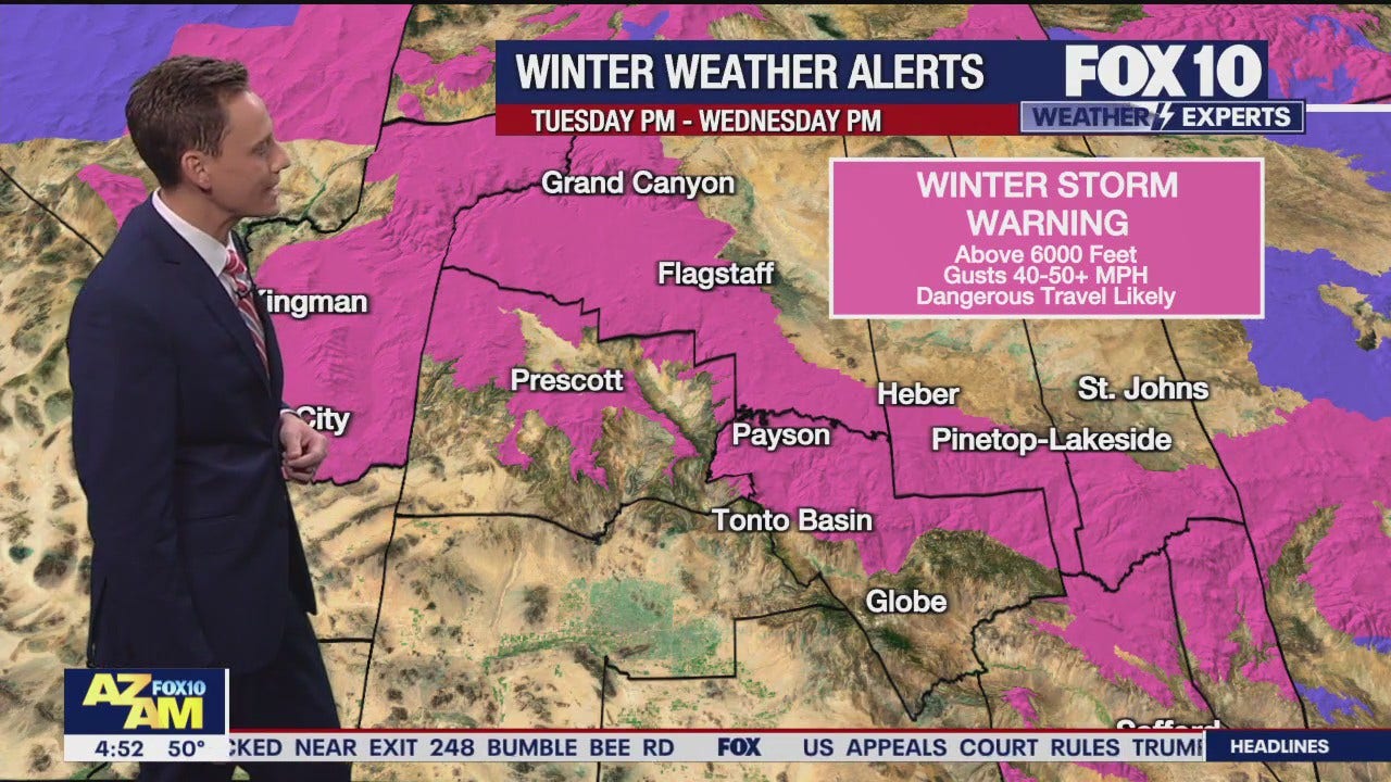 Morning Weather Forecast - 2/7/24 | FOX 10 Phoenix