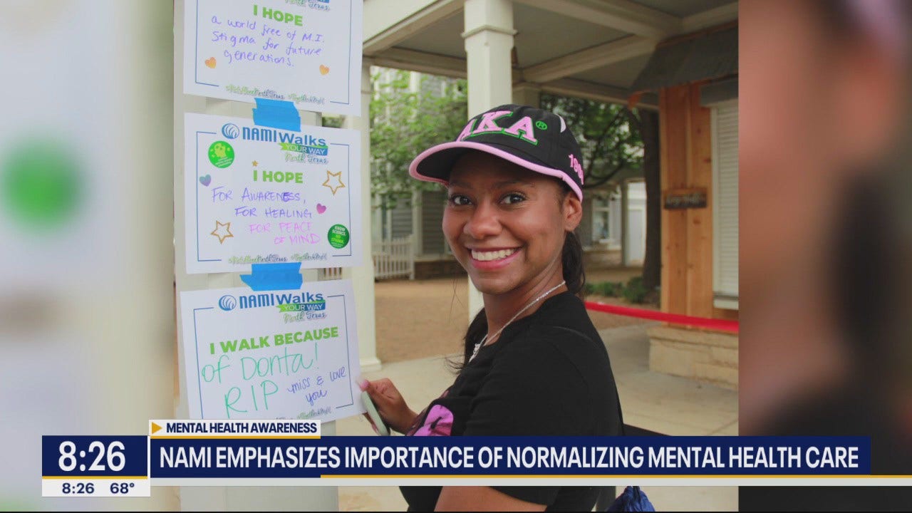 Group working to normalize mental health care | FOX 4 Dallas-Fort Worth