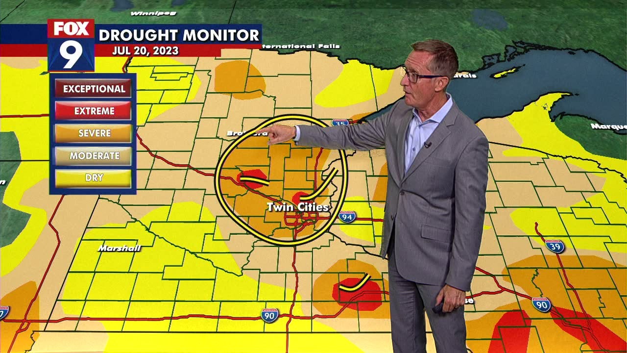 Minnesota Weather Drought Worsens For Mn Fox 9 Minneapolis St Paul