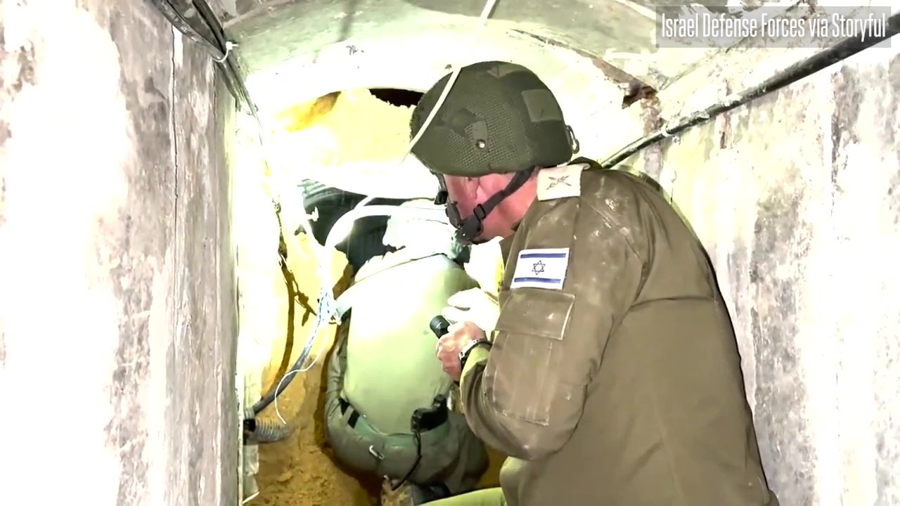 IDF video shows alleged Hamas tunnels | LiveNOW from FOX