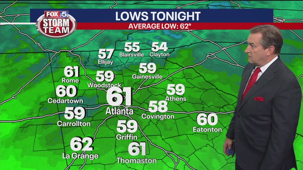 Thursday evening weather forecast | FOX 5 Atlanta