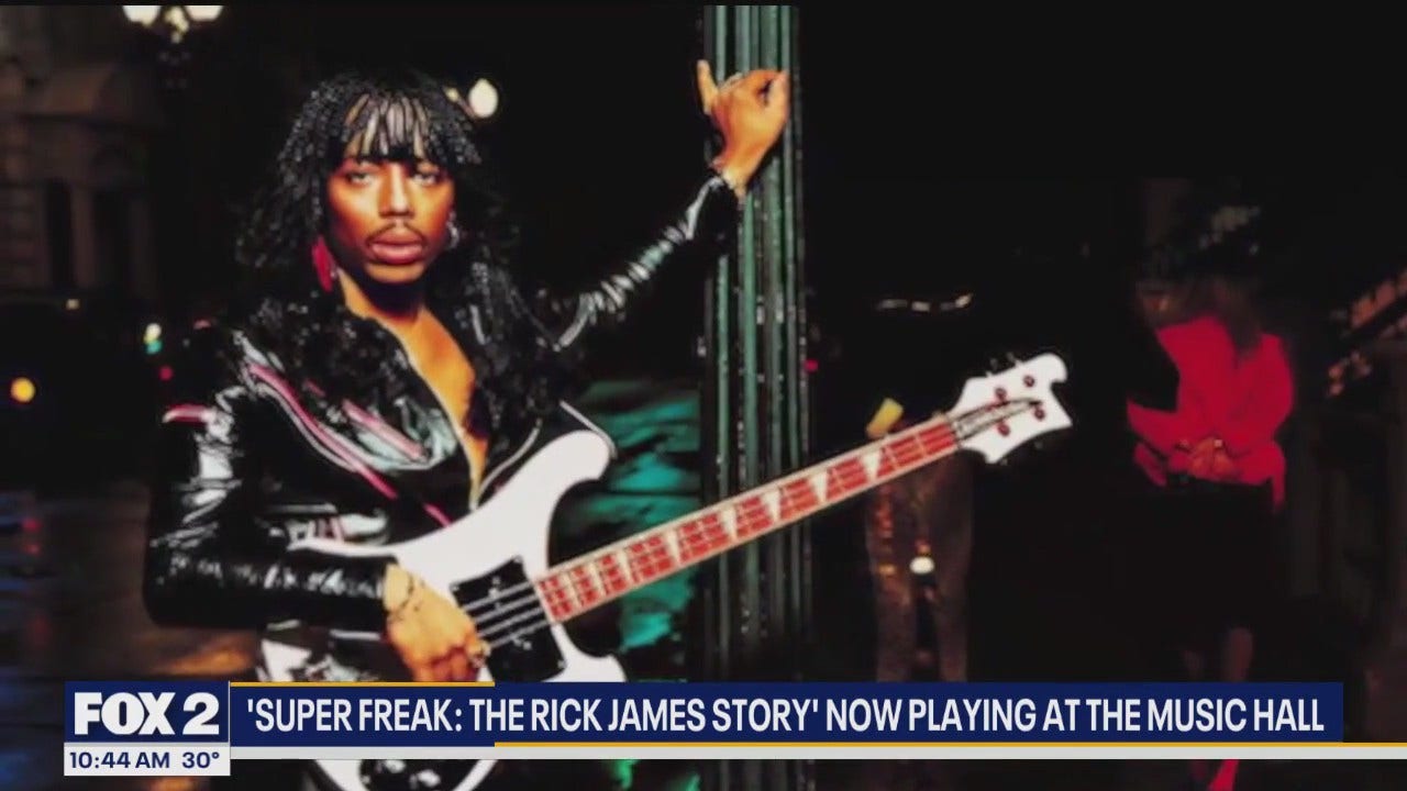 "Super Freak: The Rick James Story" playing at the Music Hall | FOX 2 ...