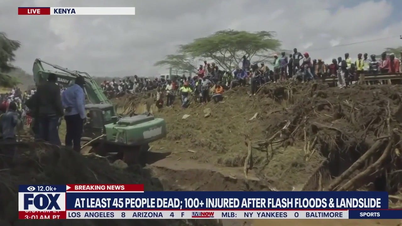 Kenya: Dozens killed flood & landslide | LiveNOW from FOX