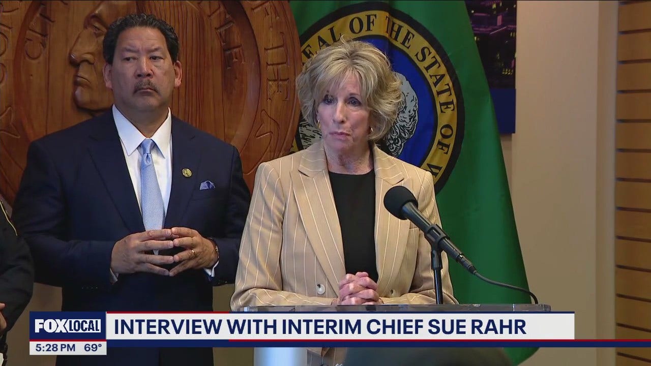 Interview with new interim police chief Sue Rahr | FOX 13 Seattle
