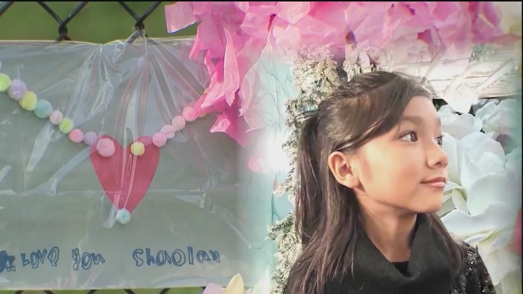 Growing memorial sits outside school where child was hit, killed | FOX ...