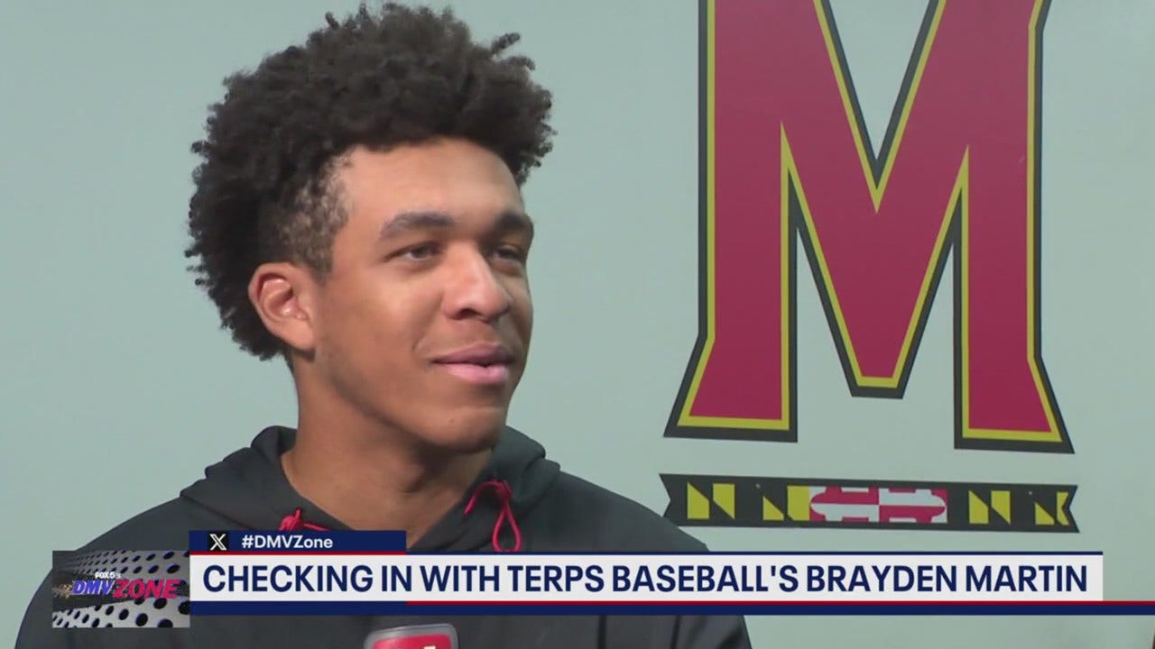 Checking in with Terps Baseball’s Brayden Martin | FOX 5 DC