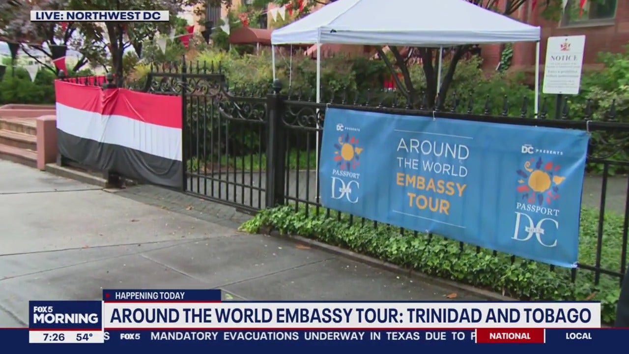 Around the World Embassy Tour Returns to DC Pt. 1 | FOX 5 DC