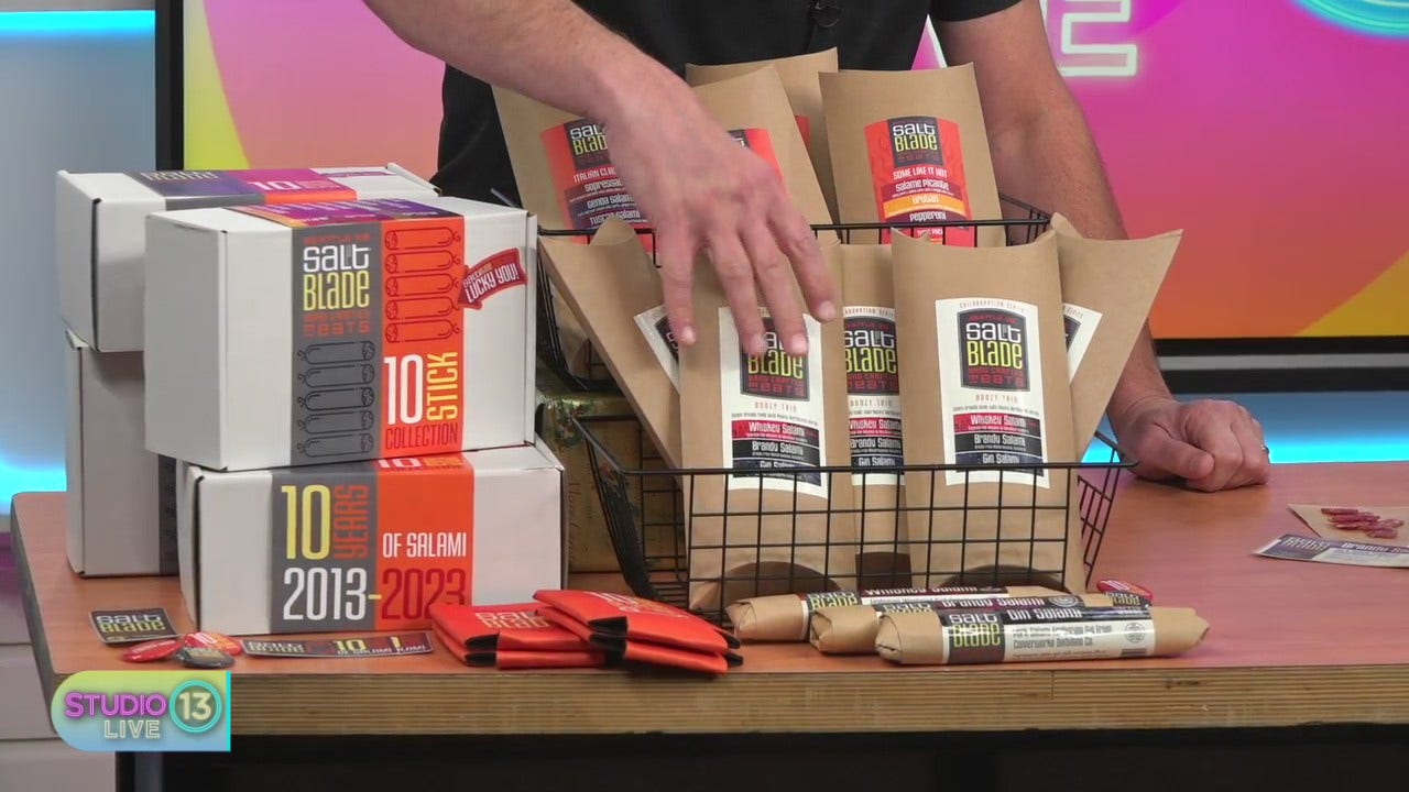 Salt Blade shows off holiday gift sets | FOX 13 Seattle