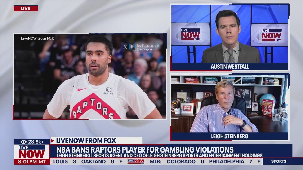 NBA bans player for life over gambling violations | LiveNOW from FOX