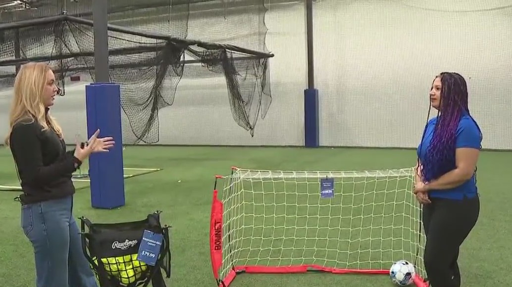 Baseball setup at Burghardt Sporting Goods | FOX6 Milwaukee